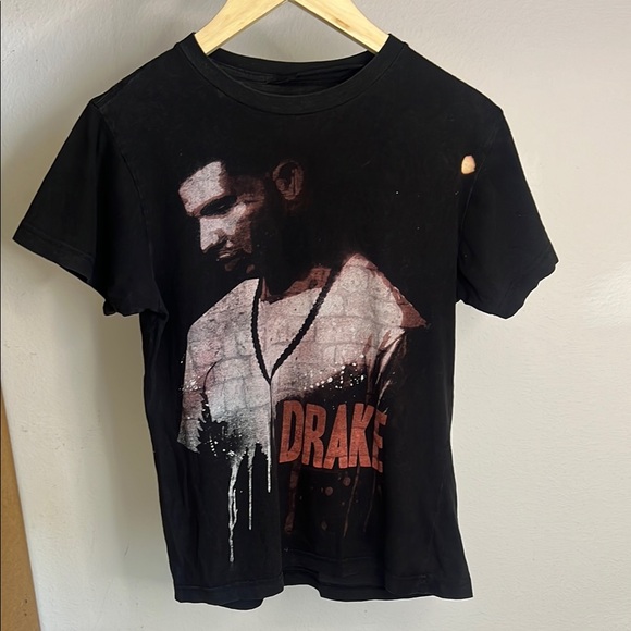 Tops | Vintage Drake Black Graphic Tee | Poshmark